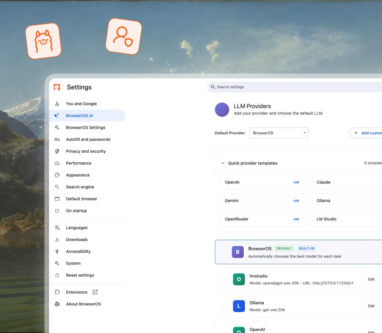 BrowserOS - Open-Source AI Browser | Privacy-First Alternative to Perplexity Comet